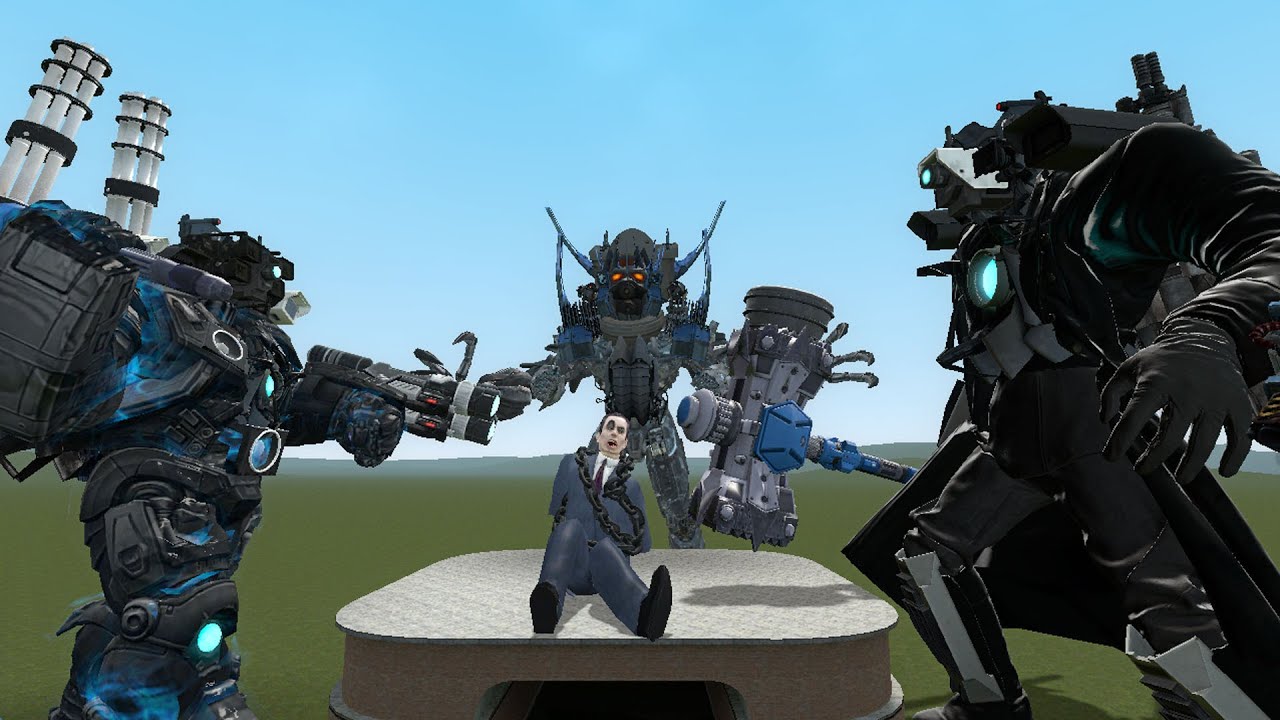 NEW UPGRADED TITAN CAMERAMAN AND GIANT ROBOT VS ALL SKIBIDI TOILET ...