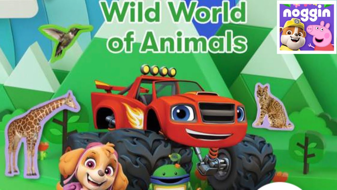 Noggin Kids Game (Blaze Car- Wild World of Animals) - YouTube