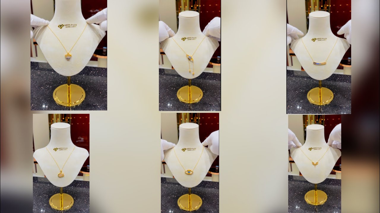 latest gold necklace designs 2024 / bridal gold necklace set designs ...