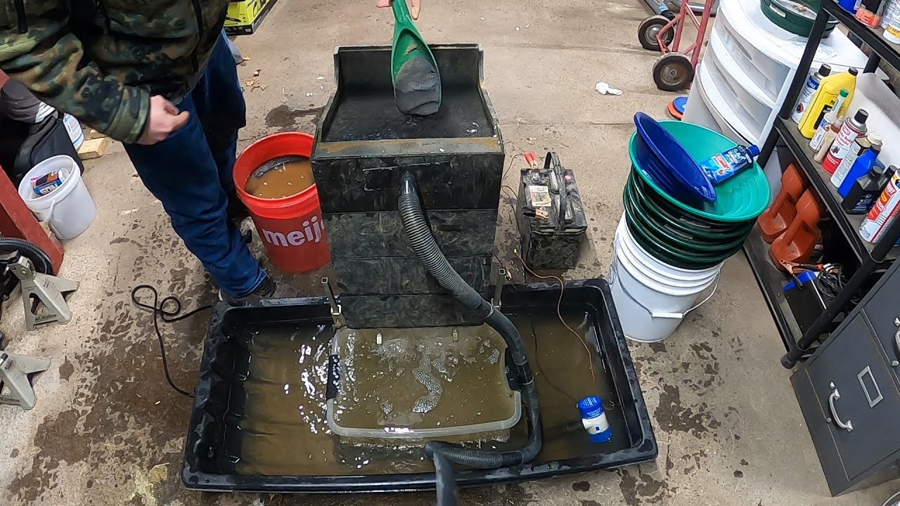 Cleaning Up Beach Sand Using the Gold Cube - YouTube