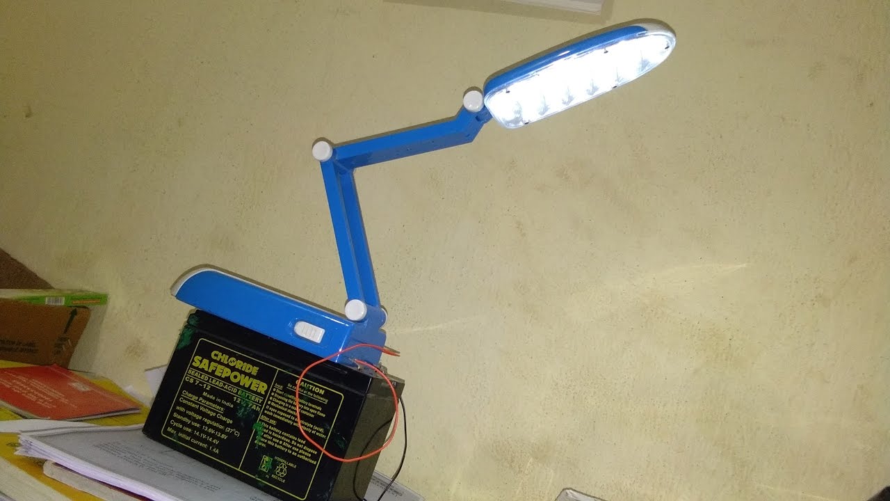How to make powerful charging light/Rechargable light - YouTube