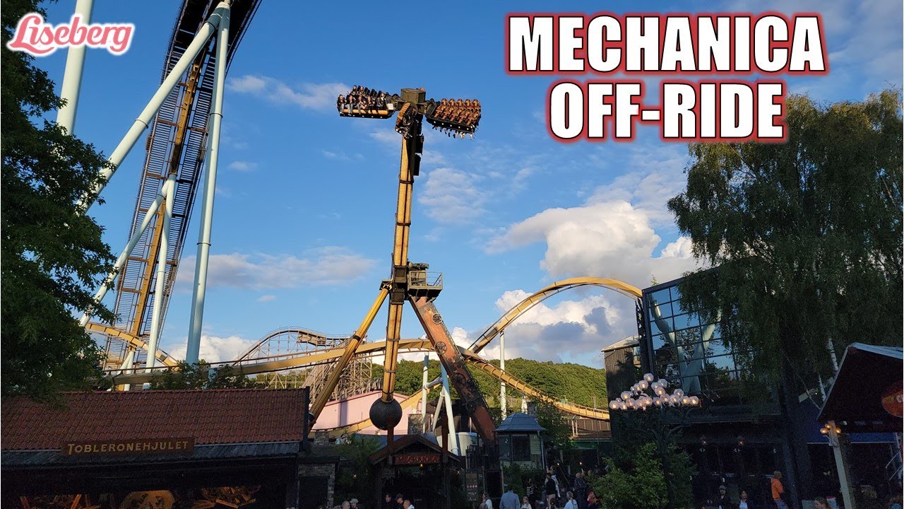Mechanica Off-Ride Footage, Liseberg Zierer Star Shape | Non-Copyright ...