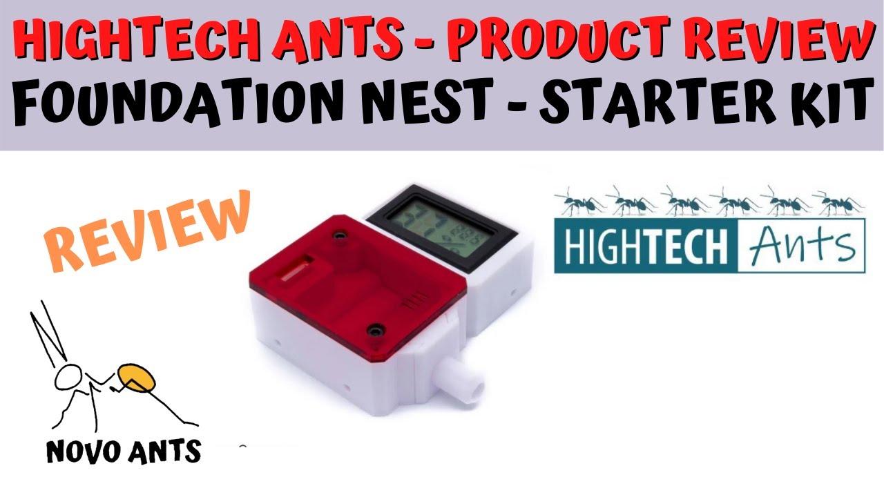 Hightech Ants - Foundation Nest Starter Kit - Ant Keeping - Novo Ants ...