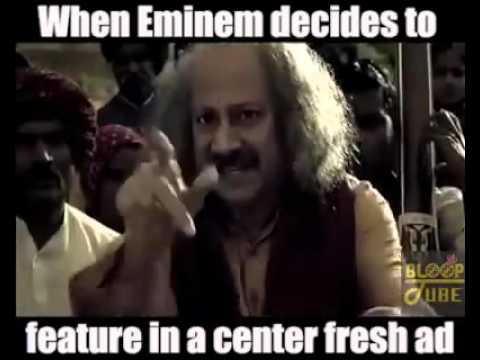 When eminem features in a center fresh ad. - YouTube