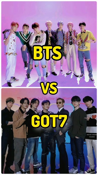 BTS vs GOT7 🔥 #shorts #youtubeshorts #shortvideo #bts #got7 - YouTube