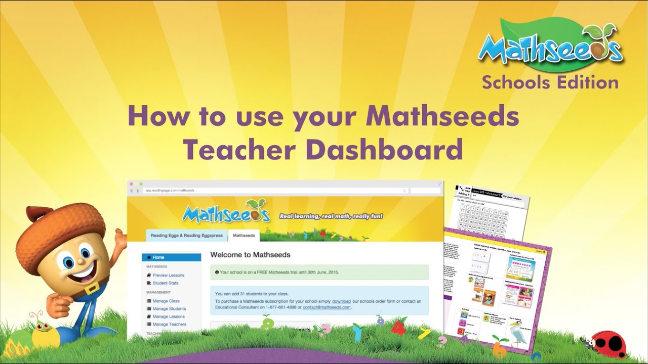 How to use the Mathseeds Teacher Dashboard | Mathseeds Teacher Help ...