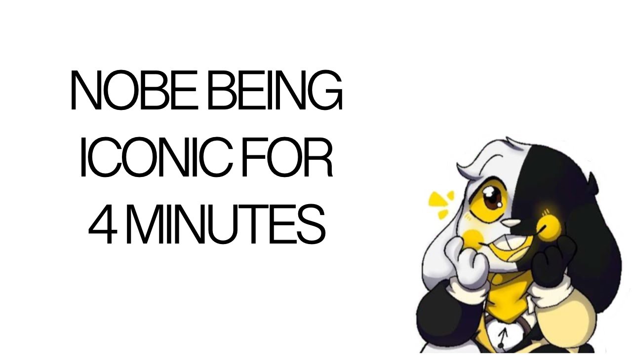 Nobe being iconic for 4 minutes | The Invisible Davis Studios - YouTube