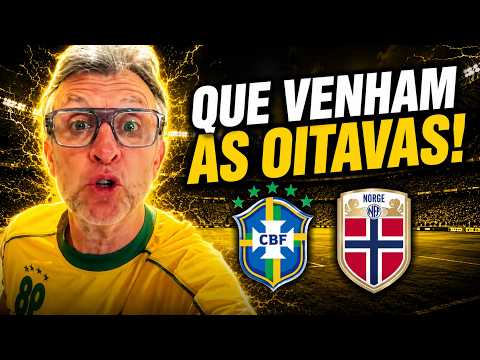 CRAQUE NETO ESCALA SELEÇÃO BRASILEIRA PARA ENFRENTAR A NORUEGA NA COPA DO MUNDO