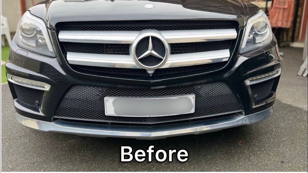 Mercedes GL 350 2015 Panamericana Grille Upgrade - YouTube