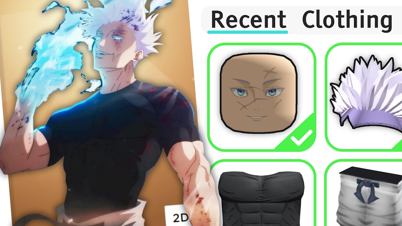 How To Make FINAL FORM SATORU GOJO From Jujutsu Kaisen In ROBLOX! - YouTube