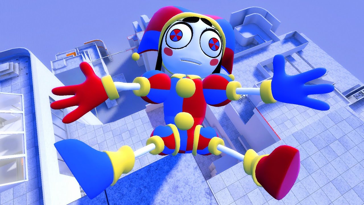 The Amazing Digital Circus Ragdoll Jumps & Falls (GMOD) Episode 122 ...