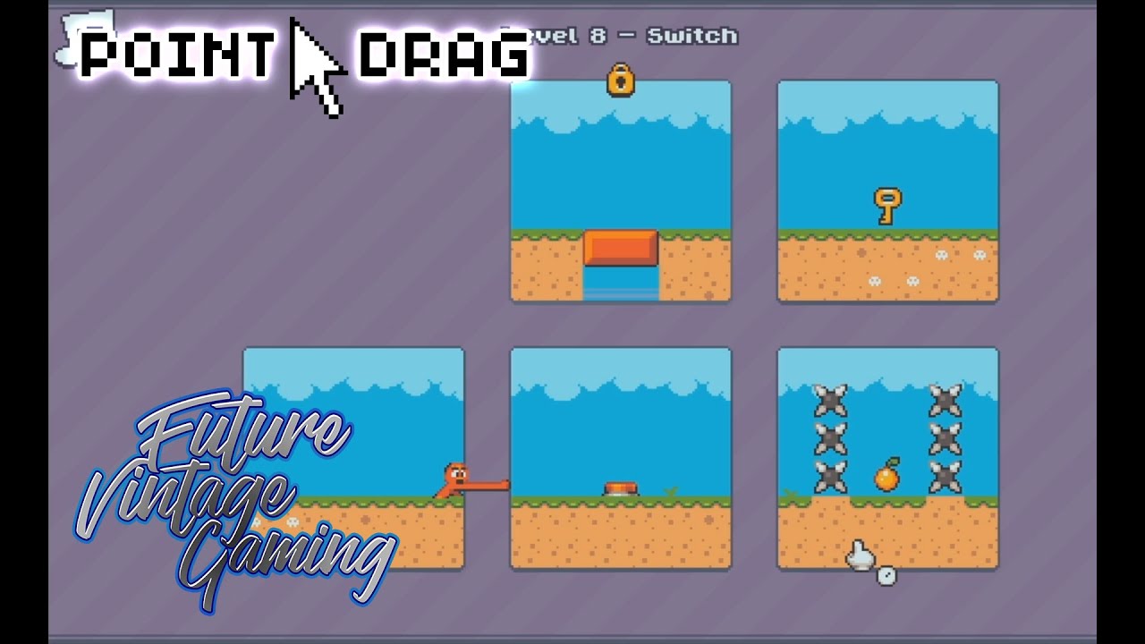 Tiny Fragments (GameMaker) Free Pixel Art Puzzle Game Tiles Ludum Dare 46 Jump n Run Platformer ...