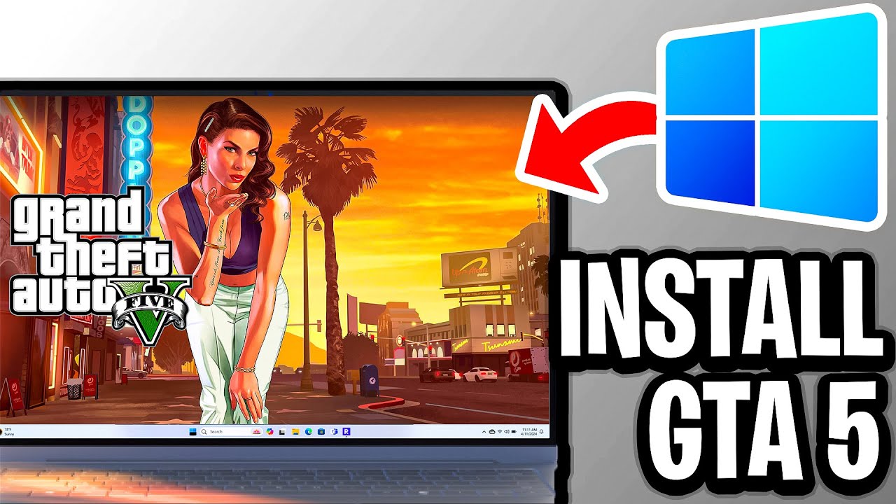 How To Download GTA 5 In Laptop or PC - Step By Step - YouTube