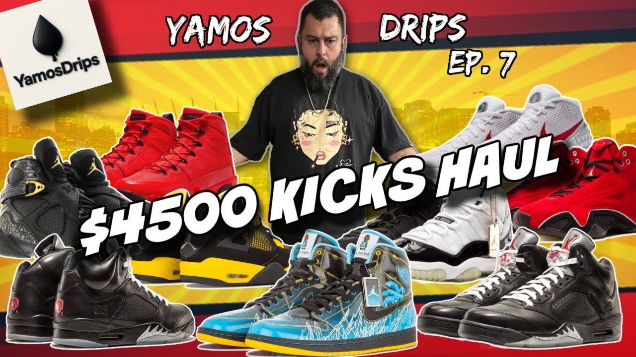 $4500 Kicks Haul YamosDrips Ep 7 - YouTube