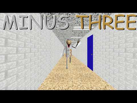MINUS THREE (Baldi Mod) - YouTube