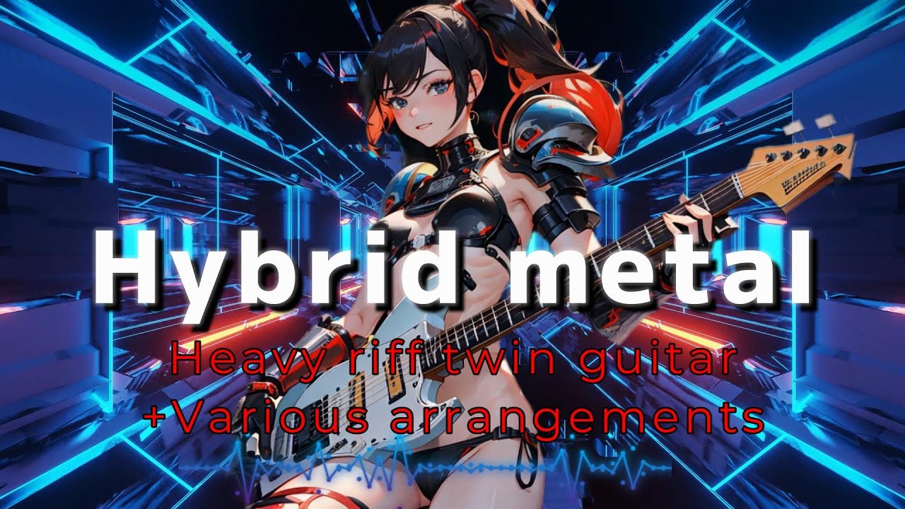 【Hybrid metal】Heavy riff+Fusion of modernmusic and metal【BGM for work ...