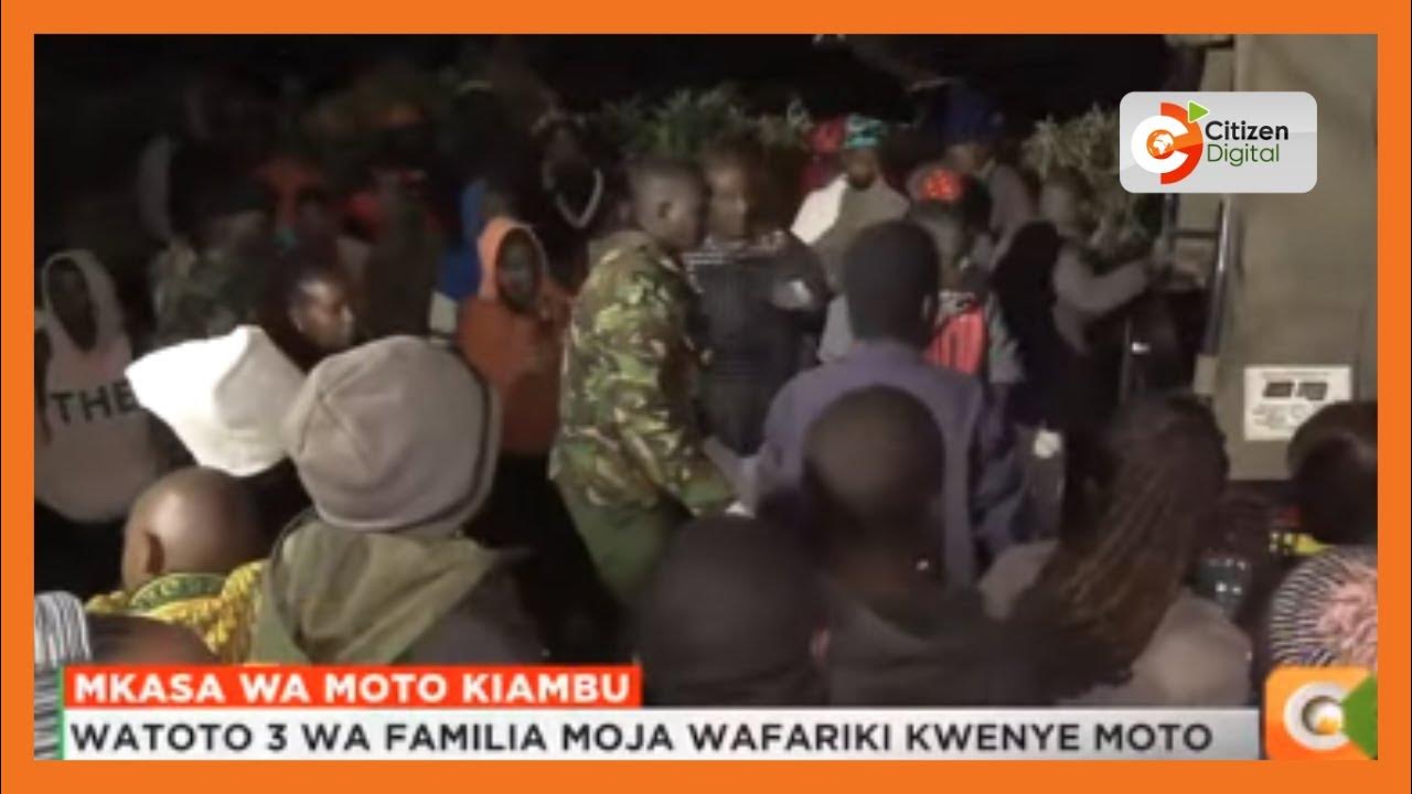 Watoto watatu wa familia moja wafariki kwenye moto - YouTube