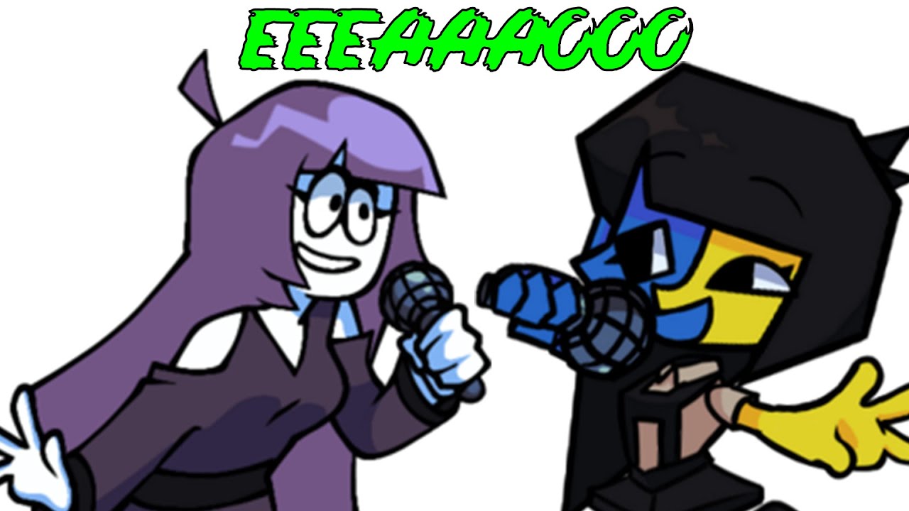 Friday Night Funkin with Lila & Ena Sings EEEAAAOOO [FNF MOD/HARD ...