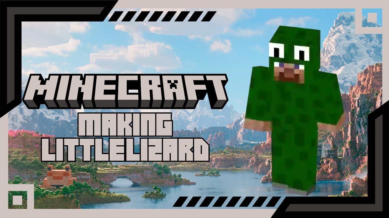 How To Make Little Lizard Statue | Minecraft Building Tutorial - YouTube