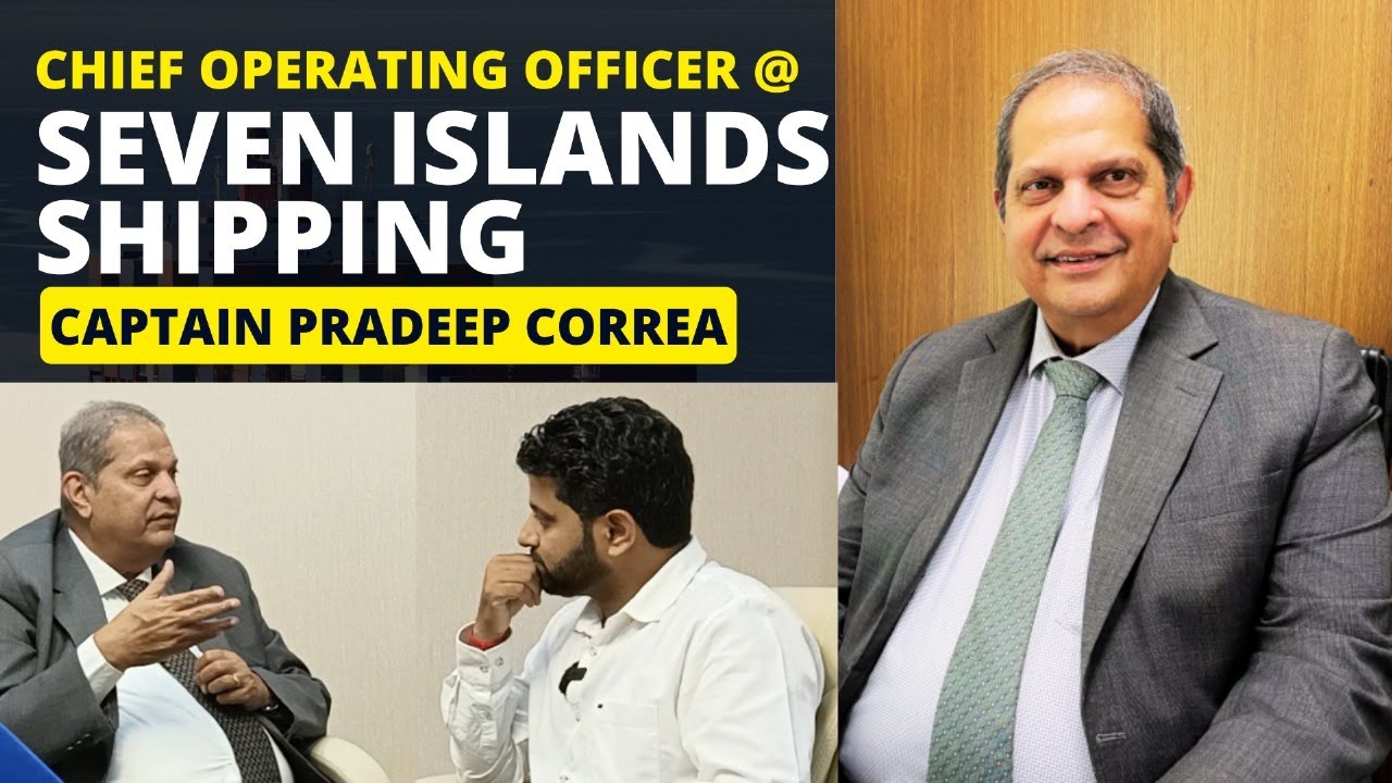 Building Best Merchant Navy Officers is my Vision Capt Pradeep Correa ...