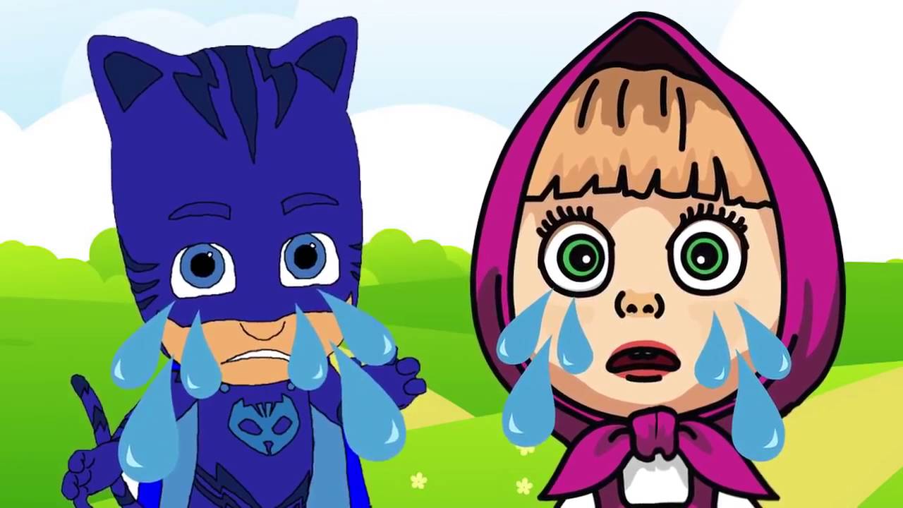 masha and the bear Crying dora ice cream with PJ Masks Cry at Doctor ...