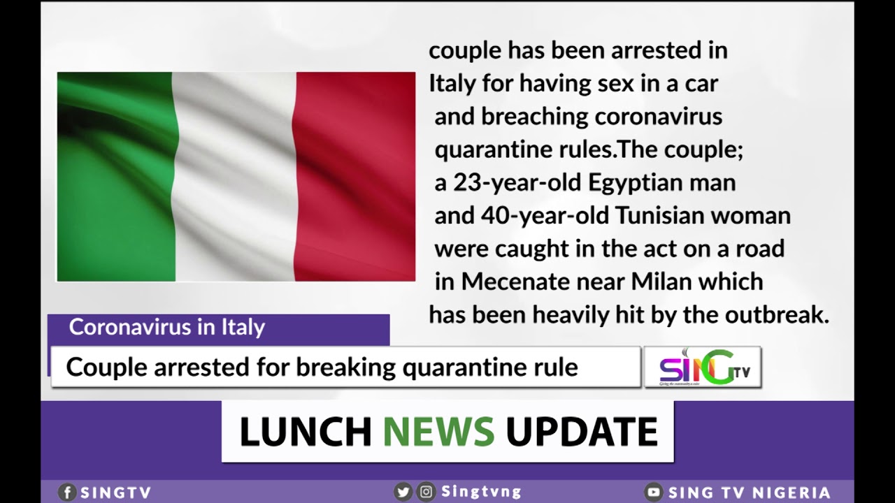 LUNCH NEWS UPDATE | 19th March, 2020 - YouTube