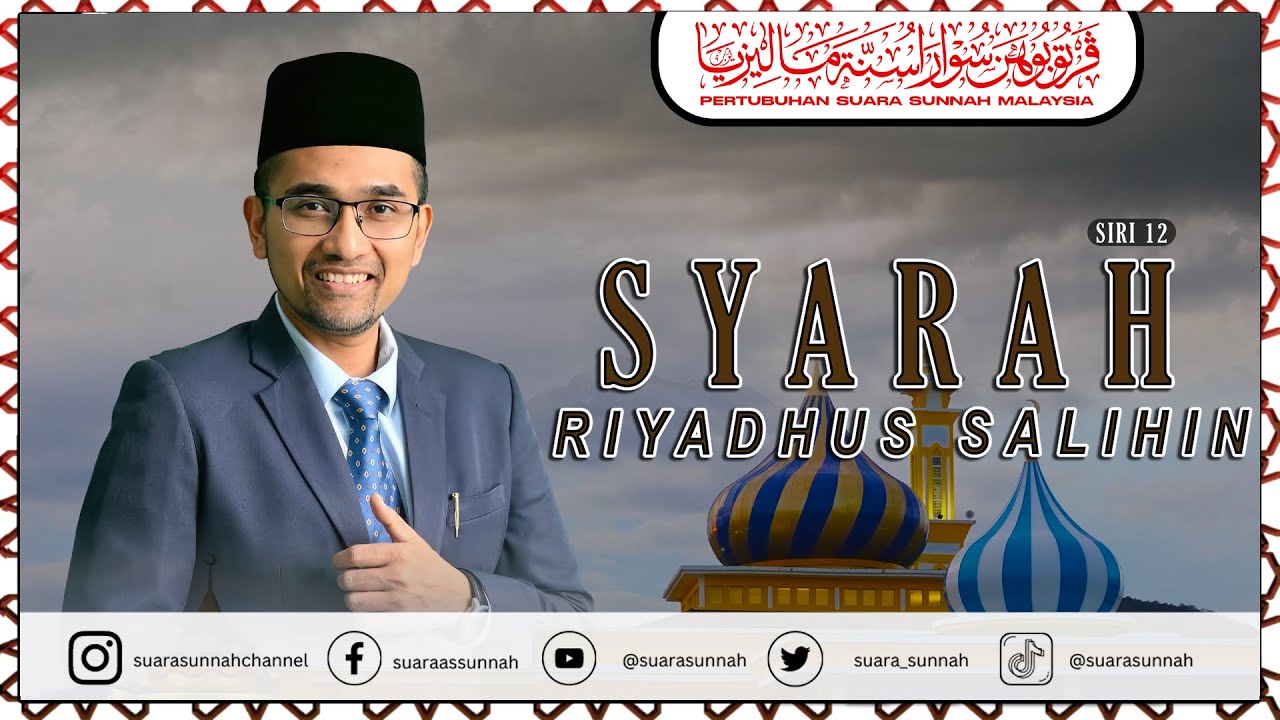 3 September 2025 KITAB “SYARAH RIYADHUS SALIHIN” Prof. Dr. Muhamad ...