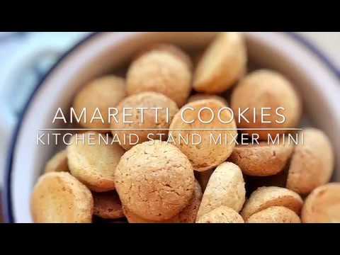 Amaretti Cookies - KitchenAid Stand Mixer Mini - YouTube