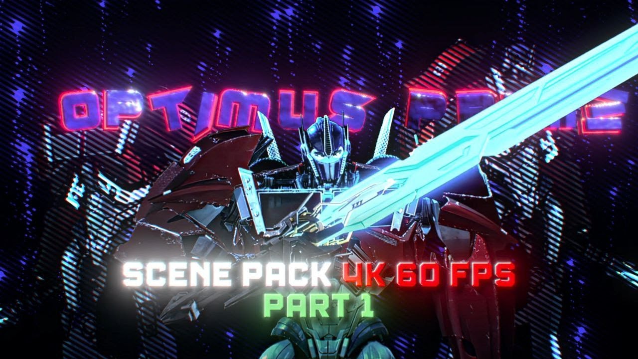 [4K] SCENE PACK OPTIMUS PRIME TFP PART 1 - YouTube