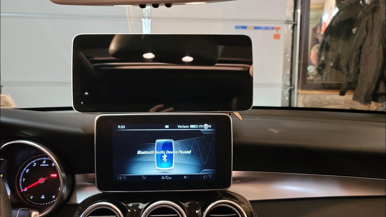 Mercedes GLC 300 Android screen 12.3" installation PT.1 - YouTube
