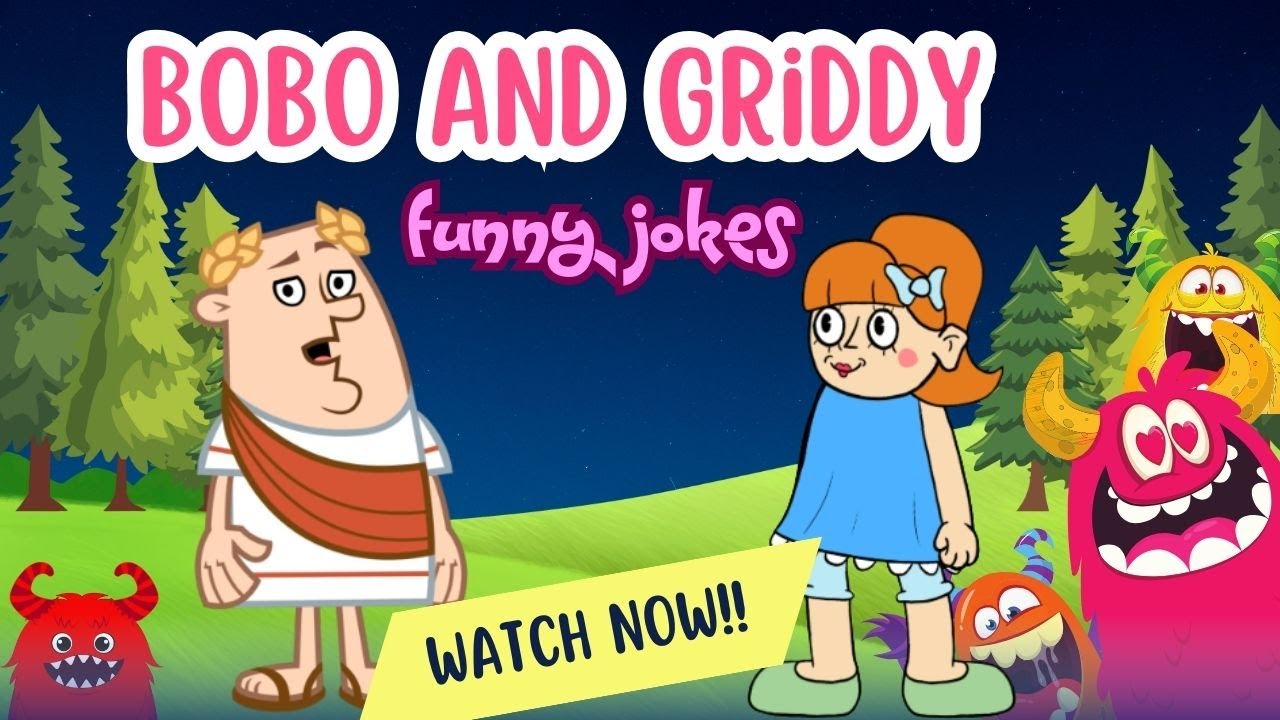 Giggle Time with Bobo & Griddy | Funny Jokes for Kids - YouTube