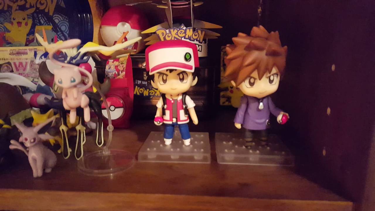 Pokemon Red, Green, and Mew Nendoroids - YouTube