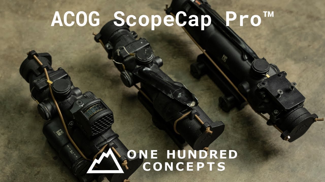How To Install: One Hundred Concepts ACOG ScopeCap Pro™ - YouTube