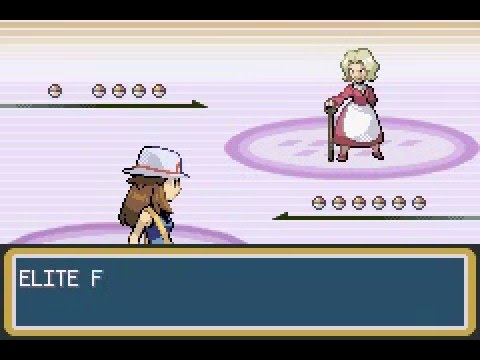 Pokemon Fire red: Versus Agatha - YouTube