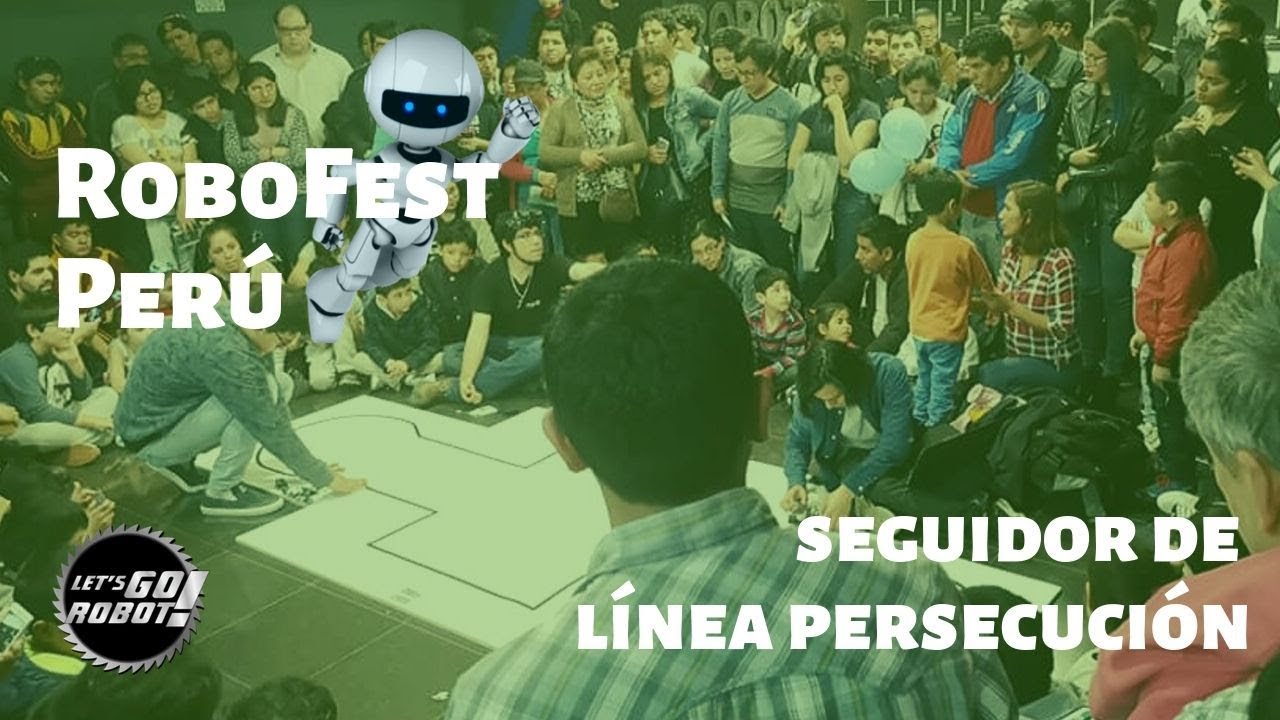 Seguidor de Linea Persecucion - RoboFest 2019 - YouTube