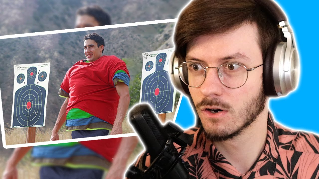 Dax Reacts to @Ididathing How Many Shirts Will Stop a Bullet? - YouTube