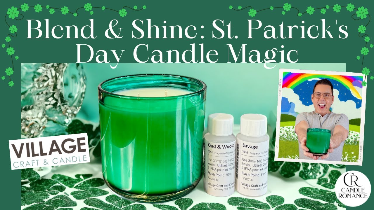 Blend & Shine: St. Patrick's Day Candle Magic - YouTube