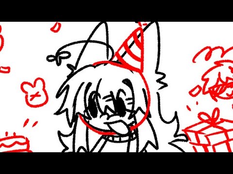 Tree house//meme//animation//flipaclip//Happy birthday to me🎉 - YouTube