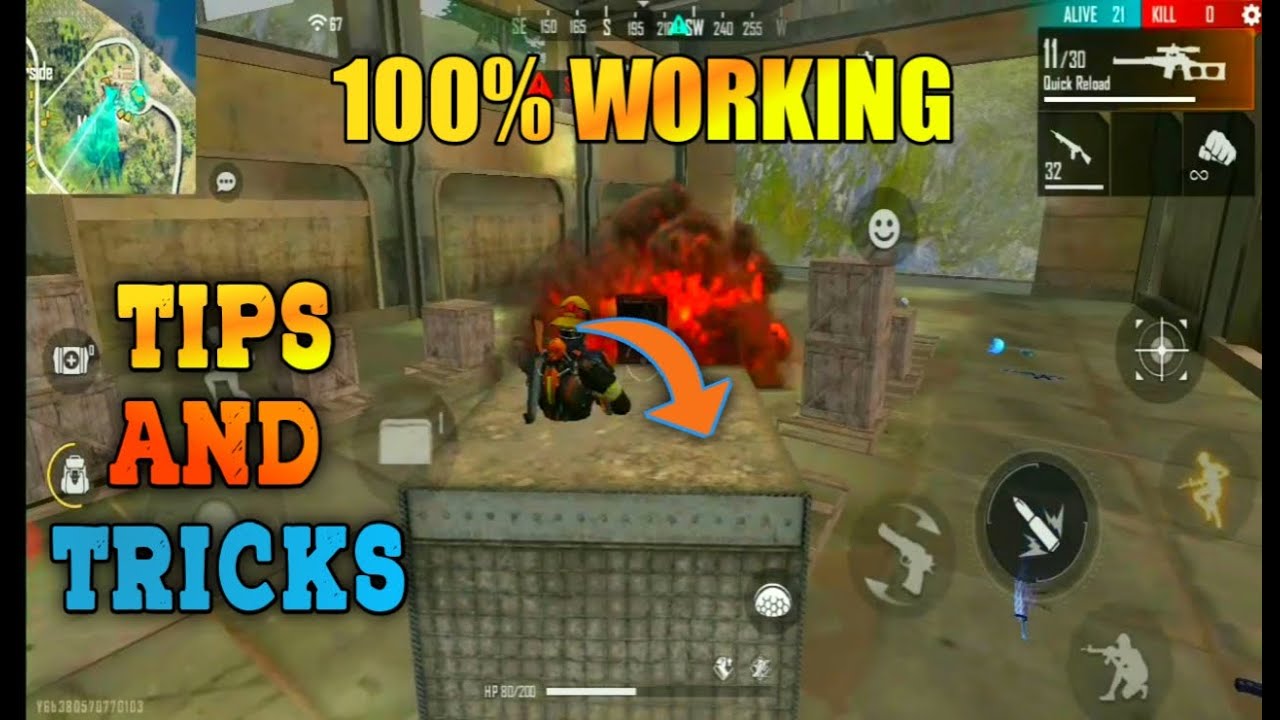free fire tips and tricks,tips and tricks in free fire,free fire new ...