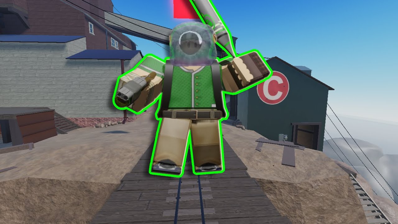 Flanker starts to turn into a bird (Tc2 Halloween Update Roblox) - YouTube
