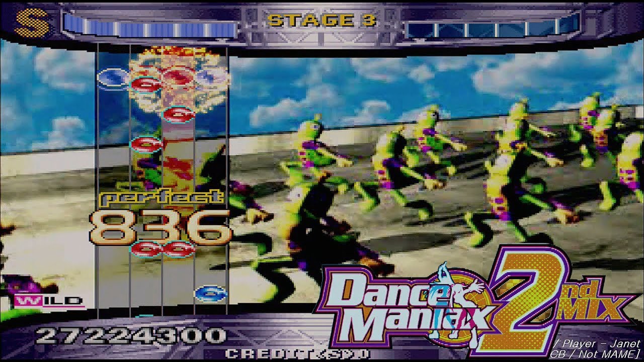 Dance Maniax 2nd MIX Internet Ranking Course-1 playthrough / 댄스 매니악스 2 ...