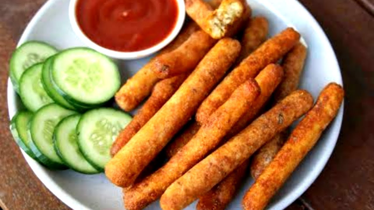 Potato Fingers Recipe | Aloo Fingers Recipe | potato Starter | Kids ...