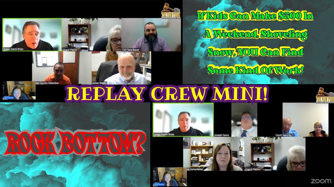 Judge Ricke Deals Sanctions Like The House Always Wins! - YouTube