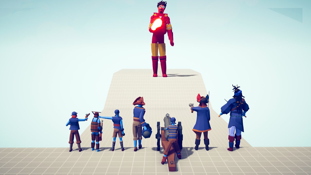 IRON MAN (ENDGAME) vs EVERY FACTION Totally Accurate Battle Simulator ...