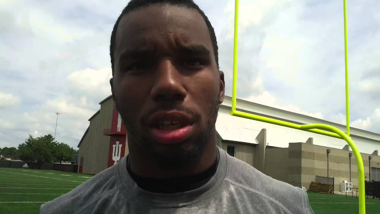Video: IU receiver Shane Wynn talks prospects - YouTube