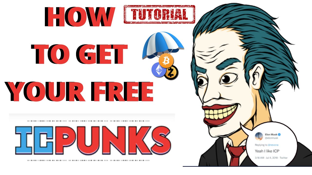 How to get your FREE ICPUNKS NFT STEP by STEP tutorial - YouTube