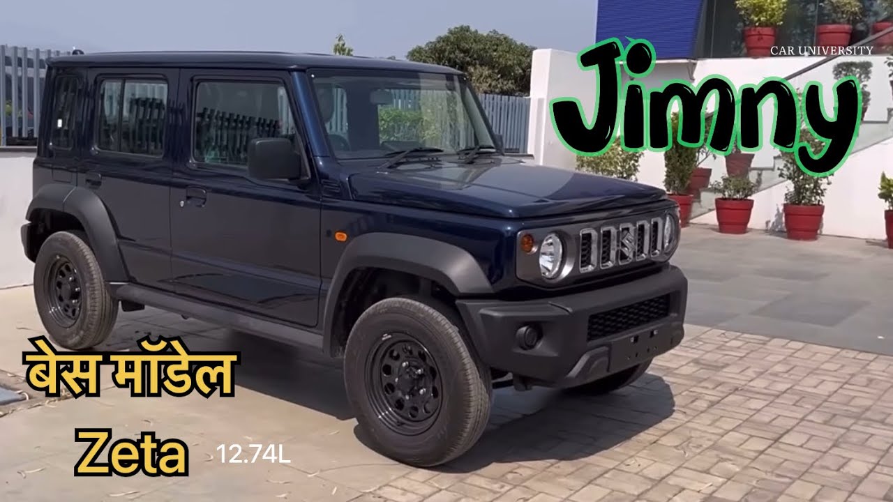 Base Model 😍| Suzuki Jimny Zeta Manual 2023 @12.74L | Detail Review ...