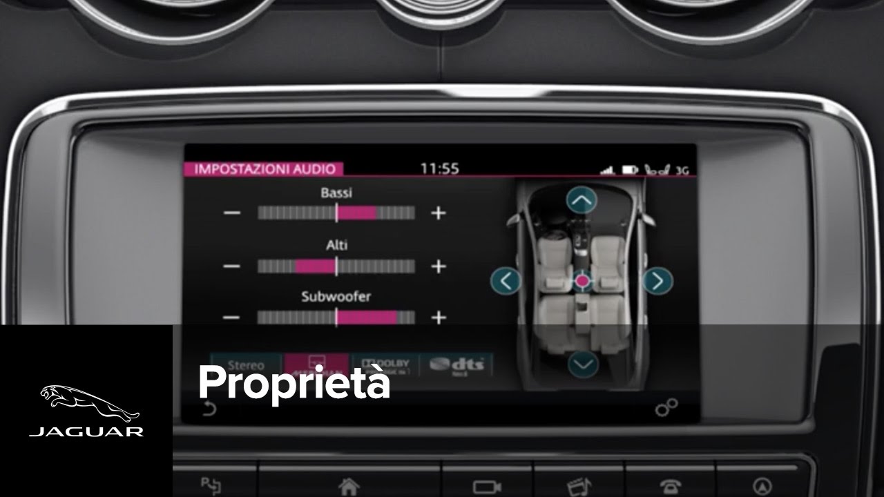 Jaguar XJ | Impostazioni InControl Touch Pro - YouTube