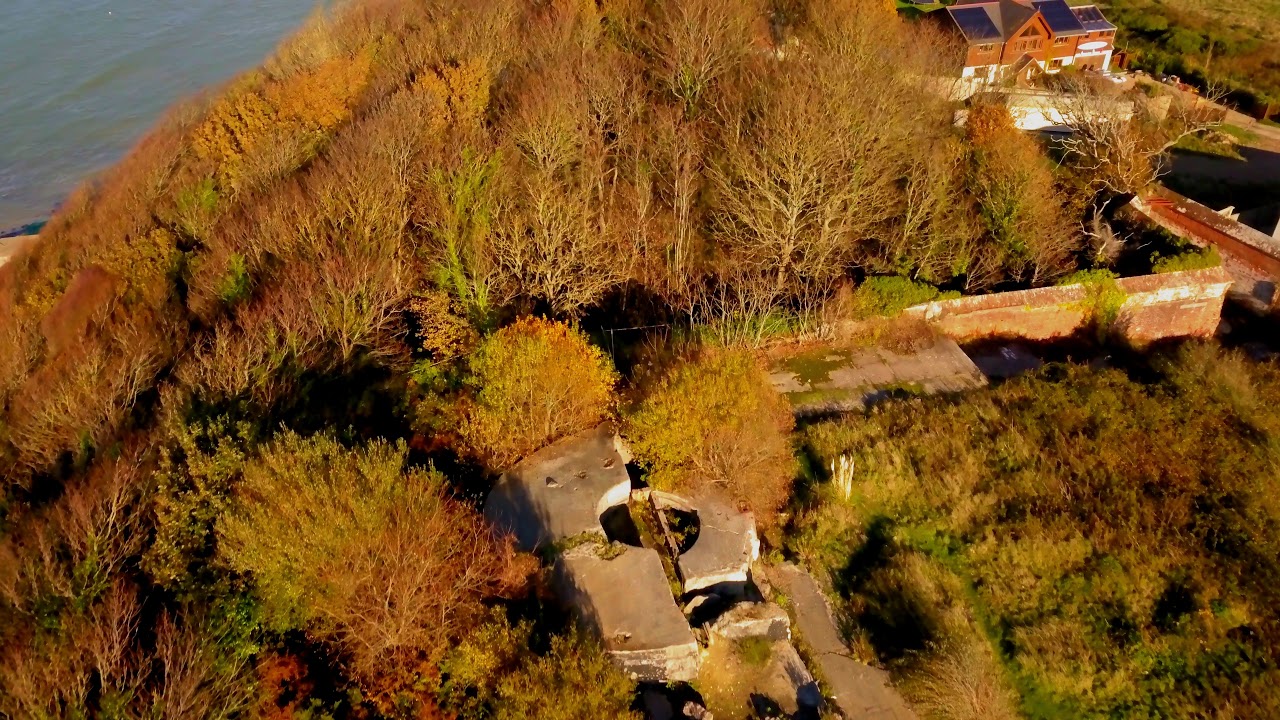 REMAINS OF FORT WARDEN BY DRONE - YouTube