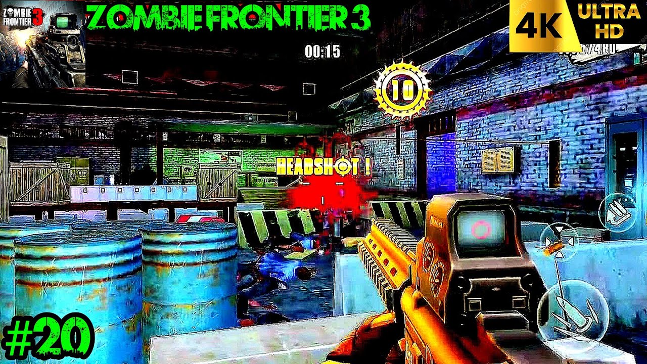 Zombie Frontier 3: Zombie Android Gameplay #DroidCheatGaming #20 - YouTube